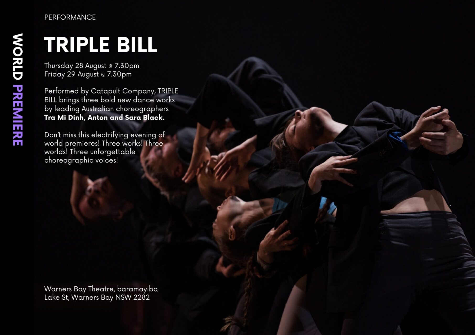 Triple Bill Performance Program - Catapult Dance